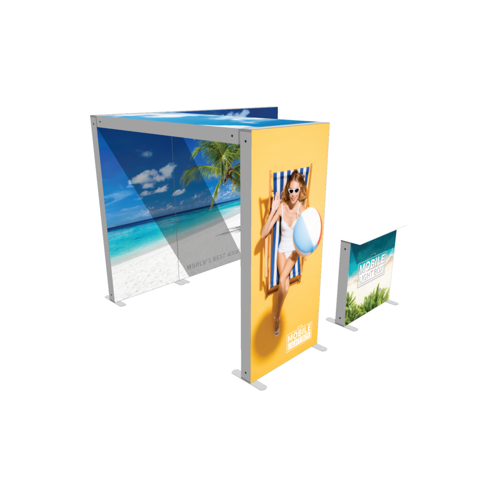Modular Trade Show Booth Kits - 7.4' H Tradeshow Booths