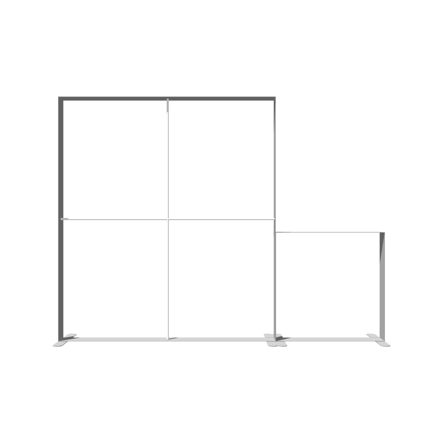 MLB Kit D 225 - Tradeshow Booth Kits - 7.4' H Tradeshow Booths - 10x10 ...