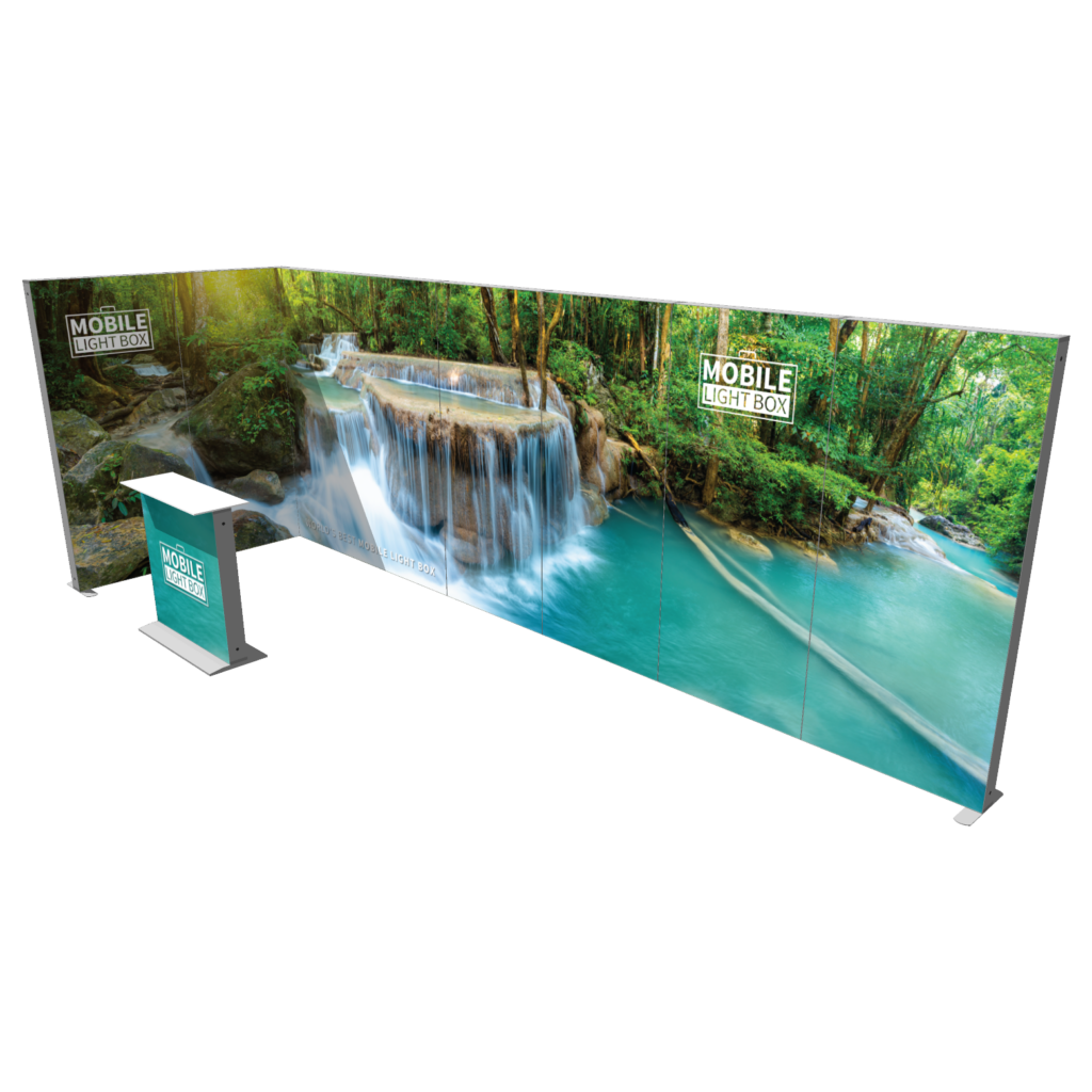 Modular Trade Show Booth Kits - 7.4' H Tradeshow Booths