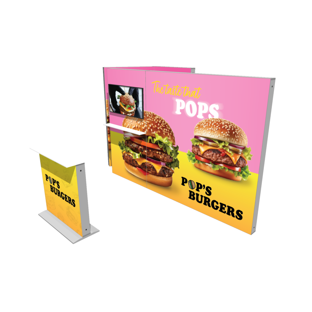 MLB Kit M 250 - Tradeshow Booth Kits - 8'+ H Tradeshow Booths - 10x10 Booth
